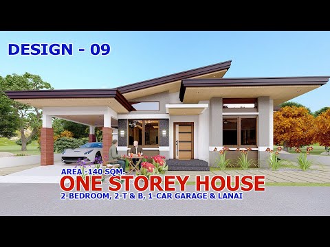one storey residential house