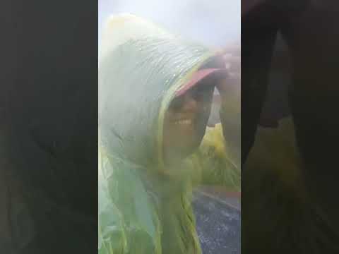 How does it feel to be under the Bridal Veil Falls https://youtu.be/QIHGHZFguTc #niagarafallsny