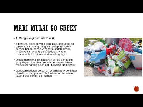 Kelas 7 pertemuan 3 Go Green