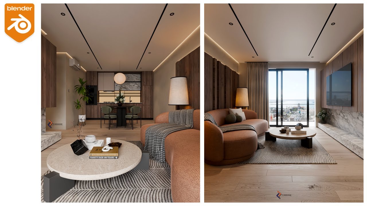 Photorealism with Blender Cycles | Realistic Interior rendering