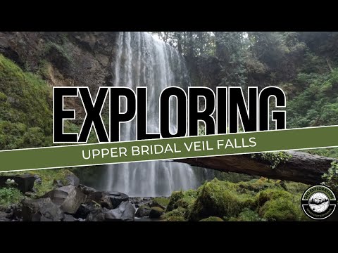 Scramble down to Upper Bridal Veil Falls