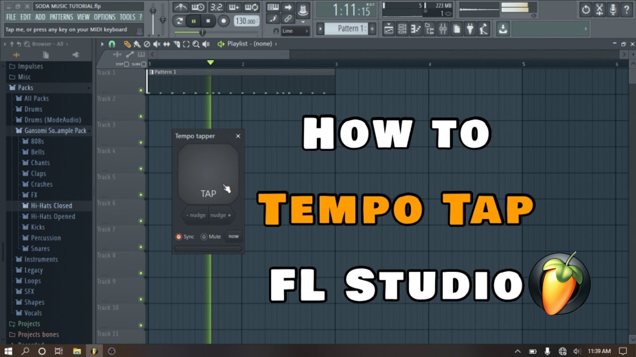 How to Tempo Tap FL Studio || Easy