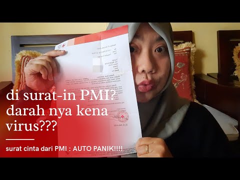 GINI KLO DARAH KALIAN KENA VIRUS?! | Surat Cinta dari Palang Merah Indonesia (PMI)