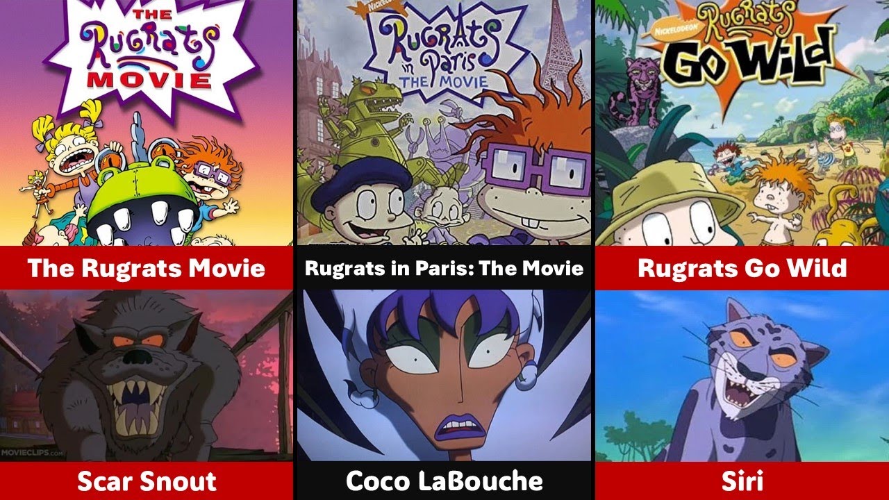All Nickelodeon Sequels Villains