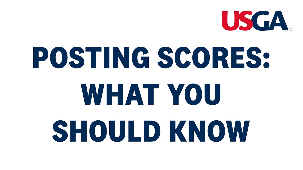 Posting Scores: What You Should Know