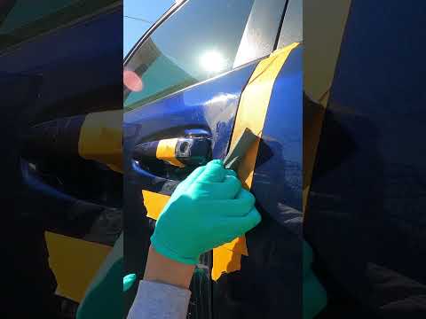 $30 DIY Deep Paint Scratch Repair Looks AWESOME! #DrivewayDIY