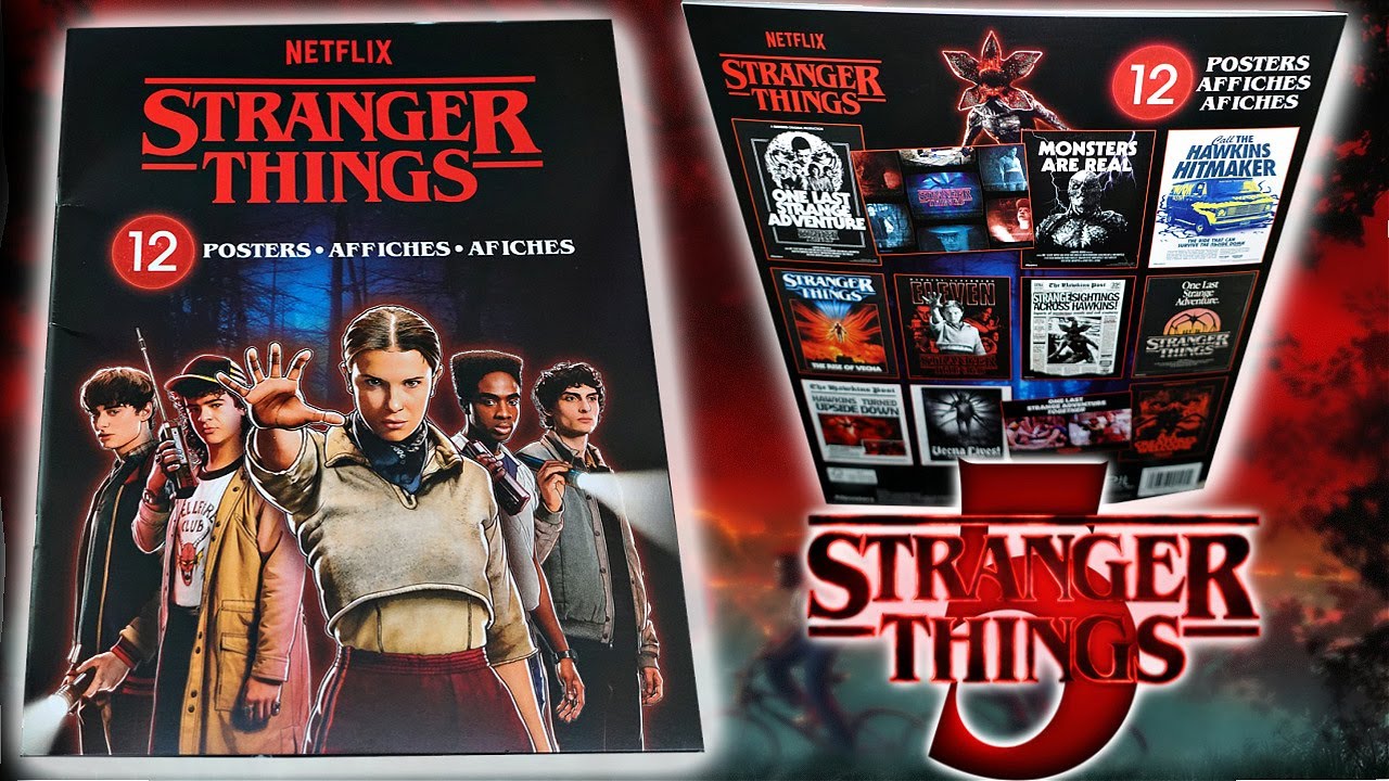 Stranger Things 5 Netflix Collection: Poster Magazine. Episode 1