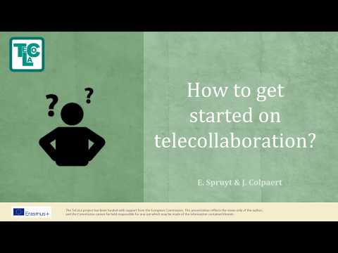 How to get started on telecollaboration teacher guide EvelynSpruyt rework
