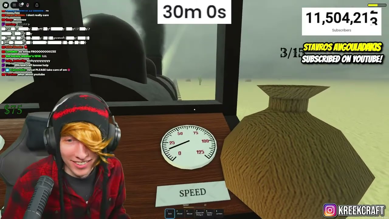 KreekCraft Makes CallMeJadeNow & MrCatPlays Twitch Moderator