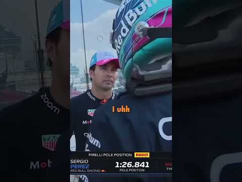 Max finding Checo to congratulate him 😊🤝 | #f1 #shorts #f1shorts #maxverstappen #miamigp