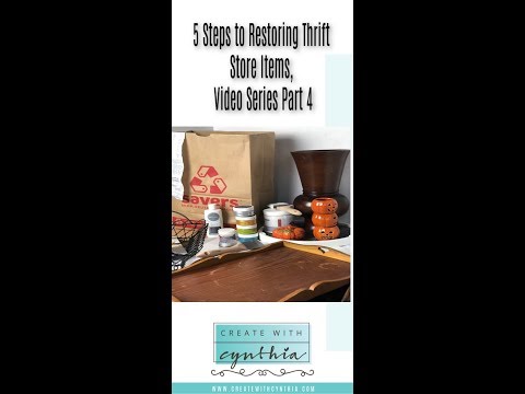 Create With Cynthia, Video 4 of 5 on A Makerβs Studio products, Gilding