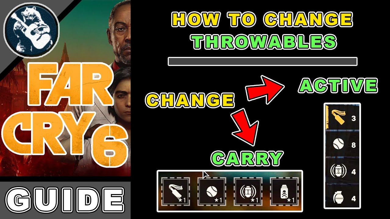 How to Change Throwables in Far Cry 6 | Equip Throwable Like Grenades