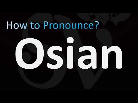 How to Pronounce Osian (Welsh Name)