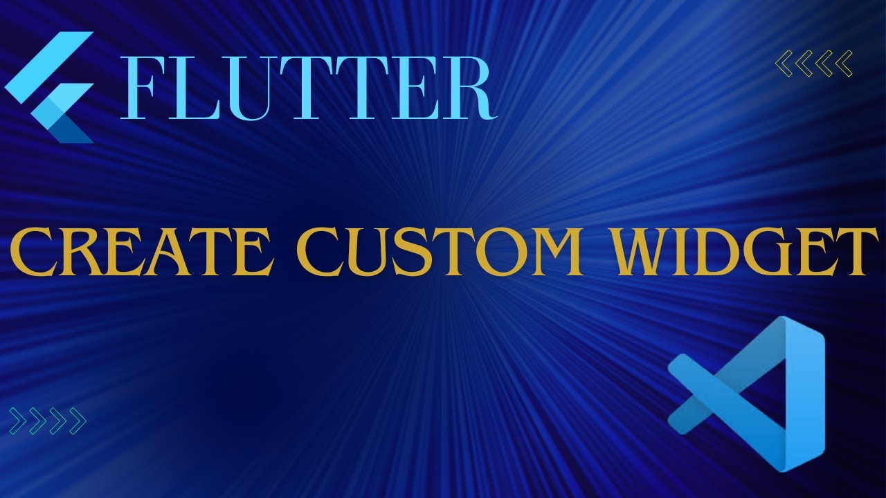 Flutter Reusable Custom Widget | Visual Studio Code | Dart Tutorial