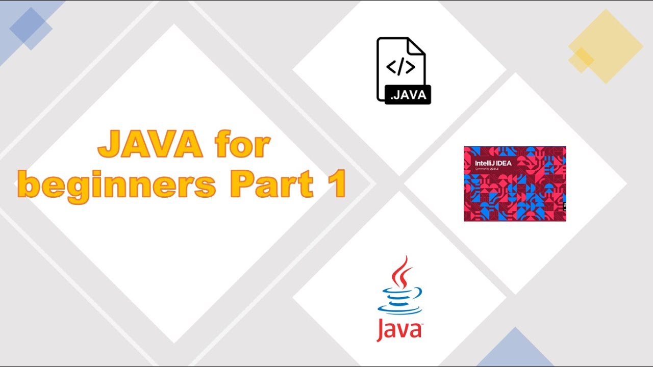 JAVA for beginners - Part 1 - Introduction - Tagalog