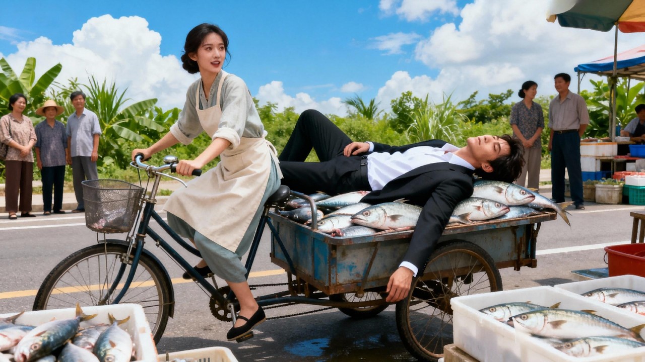 Gadis pedagang ikan menemukan pria amnesia—ternyata dia CEO miliarder! Cinta pun tiba-tiba!