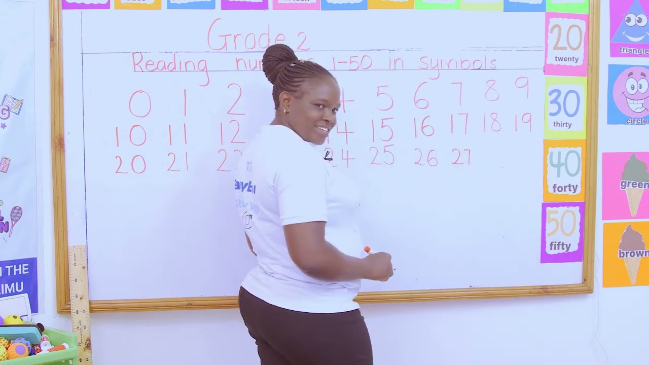 CBC Grade 2 Math Lesson 1 Numbers: Reading numbers 1-50 in symbols | EasyElimu