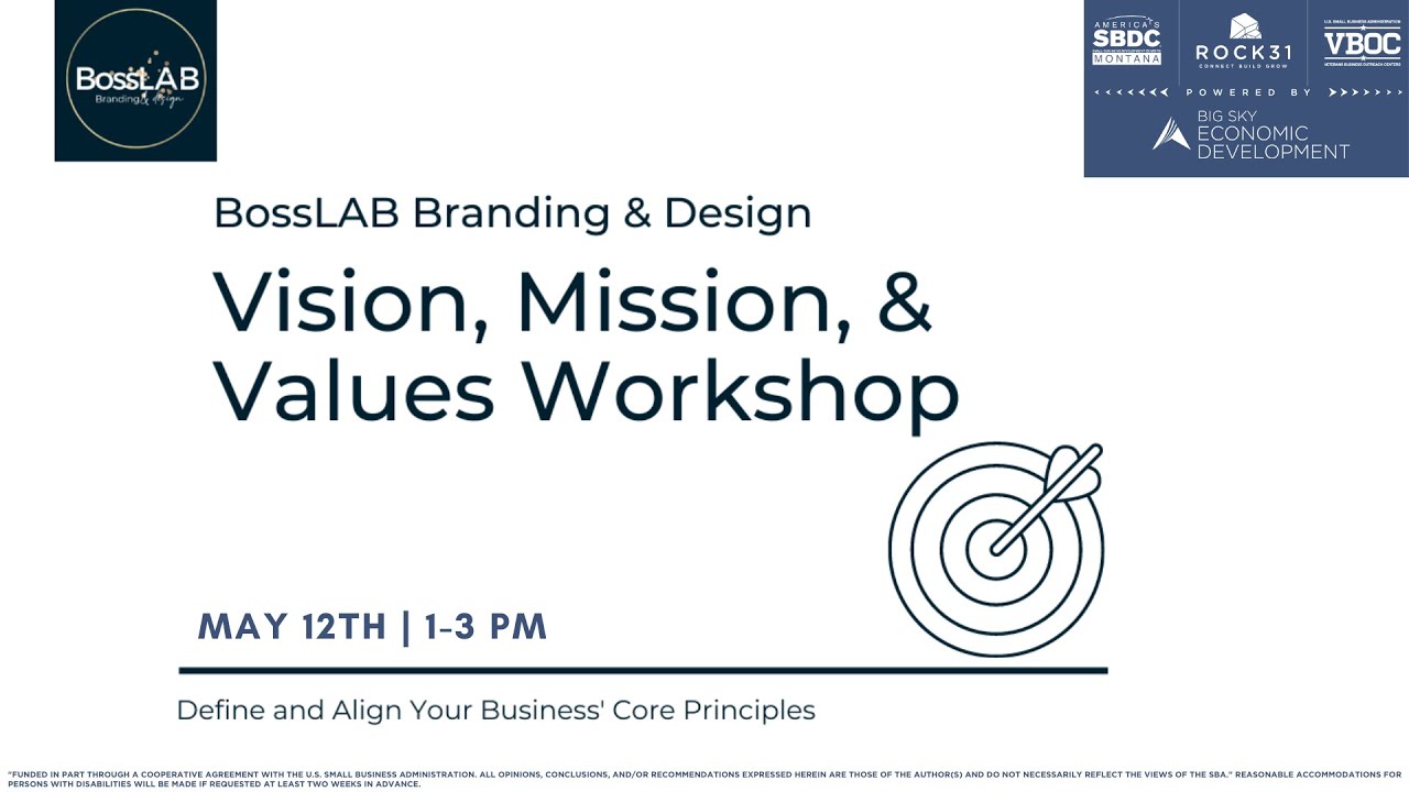 BossLAB: Vision, Mission, and Values Workshop