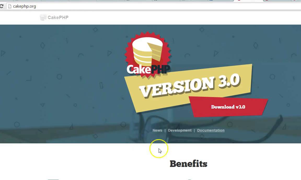 Cakephp 3 x tutorial   1   downloading and installing cakephp
