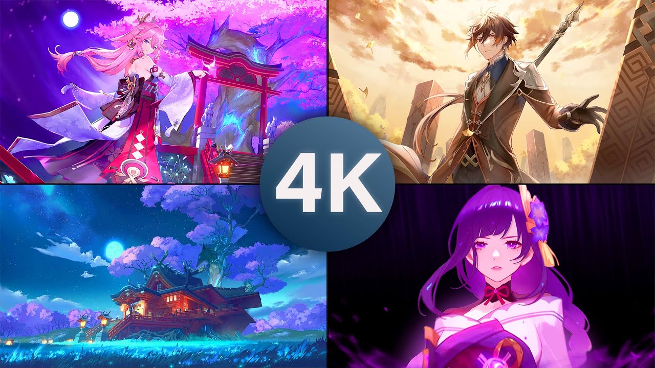 Top 25 Best Genshin Impact 4K Animated Wallpapers (Wallpaper Engine)