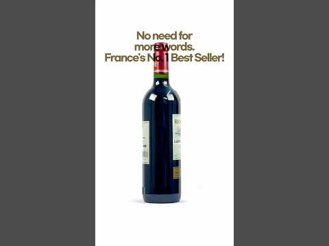 No need for more words. France's No. 1 Best Seller! - ROCHE MAZET CABERNET SAUVIGNON 2018 #Wise Crow