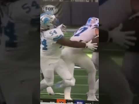Aiden Hutchinson Injury Slow Motion ⚠️GRAPHIC⚠️ #NFL #football