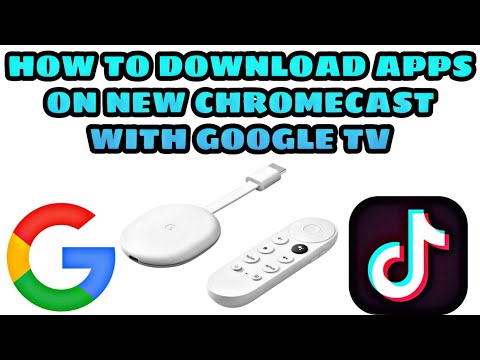 How To Download/Add Apps on NEW CHROMECAST With GOOGLE TV | 2 Methods
