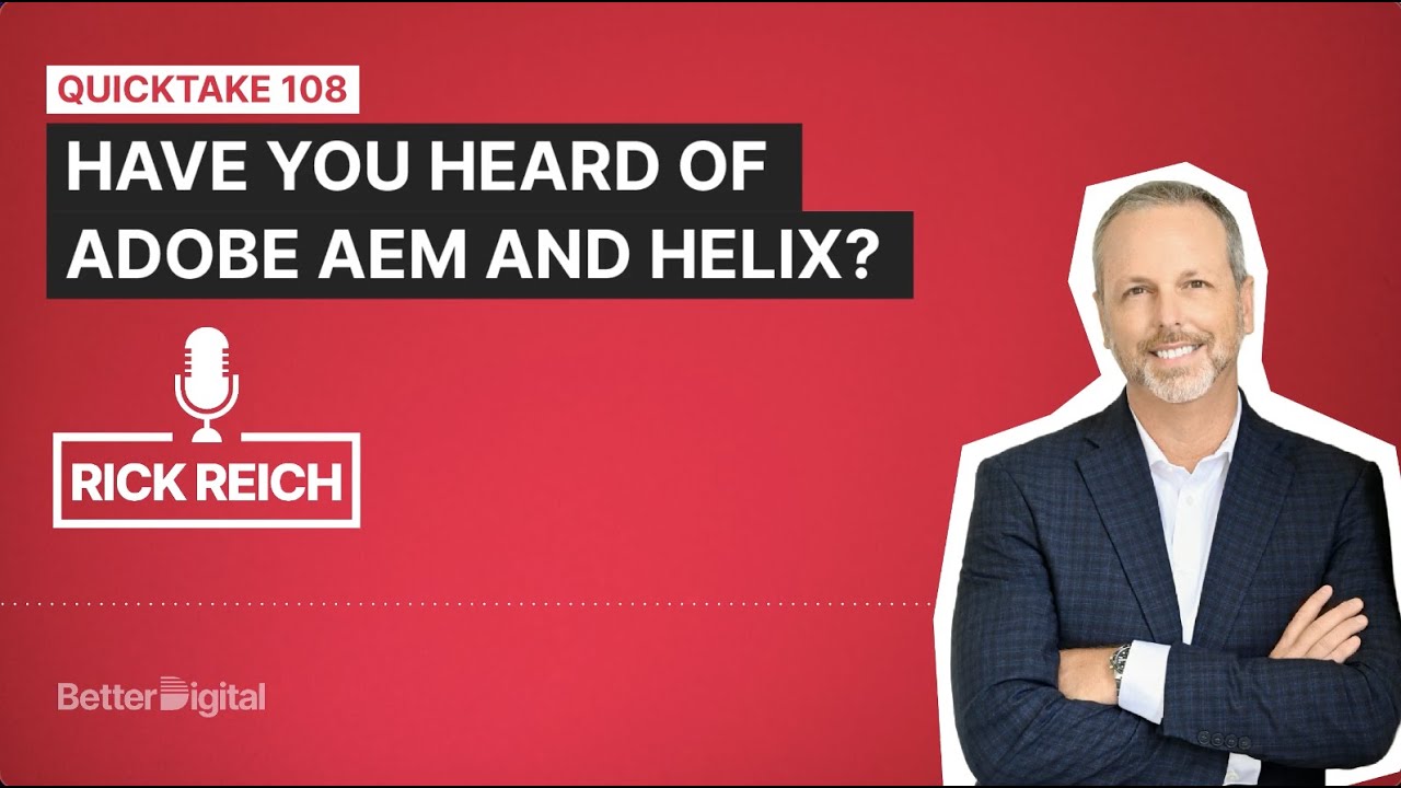 Have you heard of Adobe AEM and Helix?