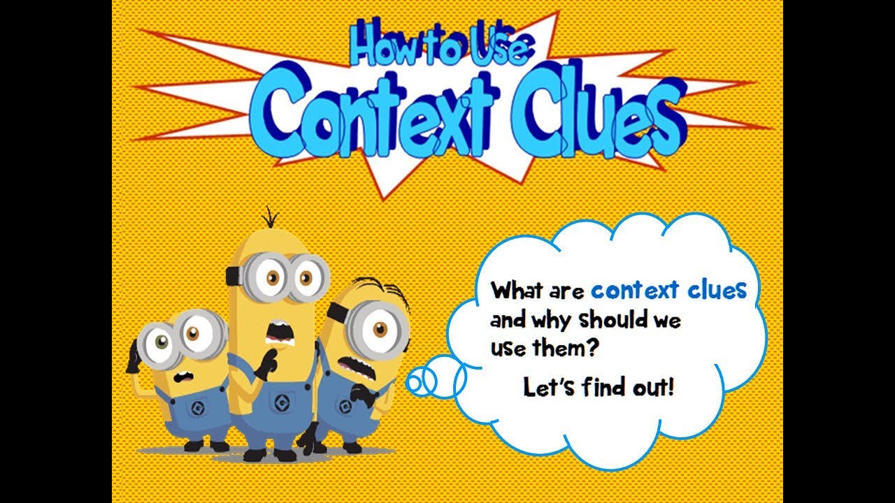 How to use Context Clues PowerPoint Grades 3-5 Common Core