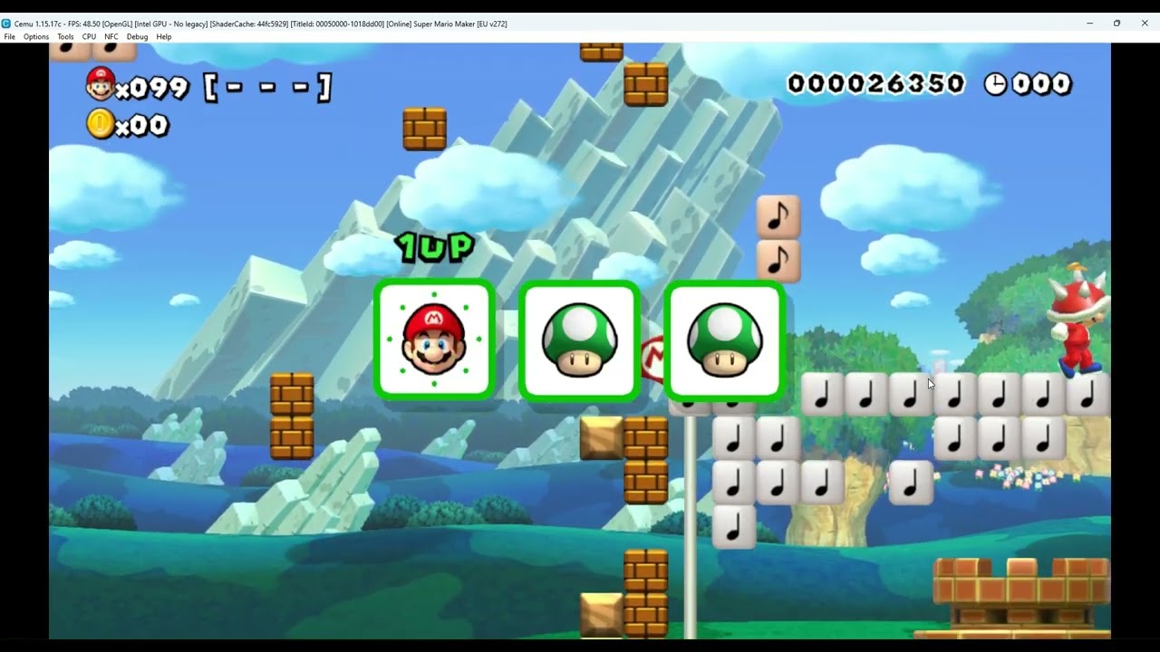 SMMServer running Cemu - SMM is awesome on Cemu!