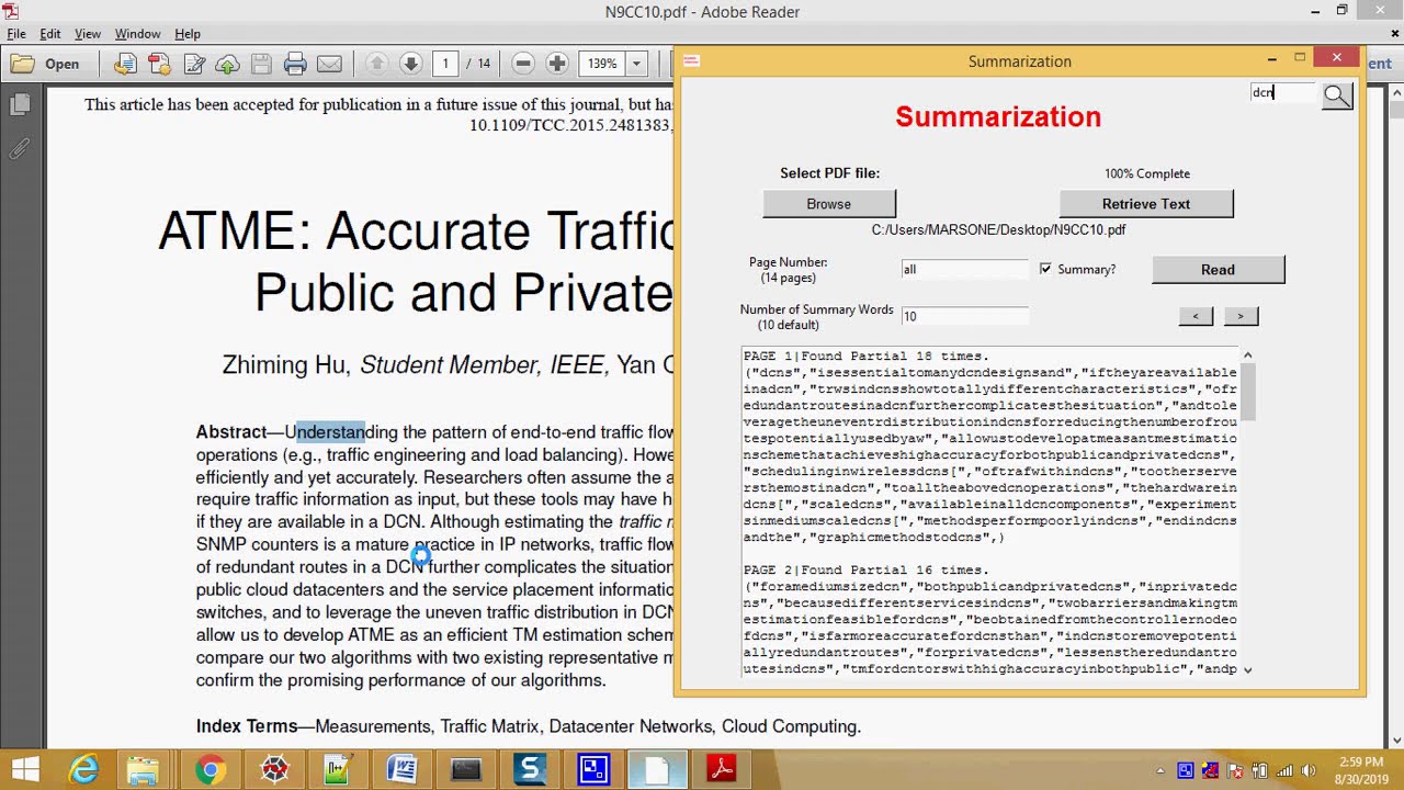 Pdf Summarization In Python Okok Projects Final Year Projects Bangalore Chennai Hyderbad
