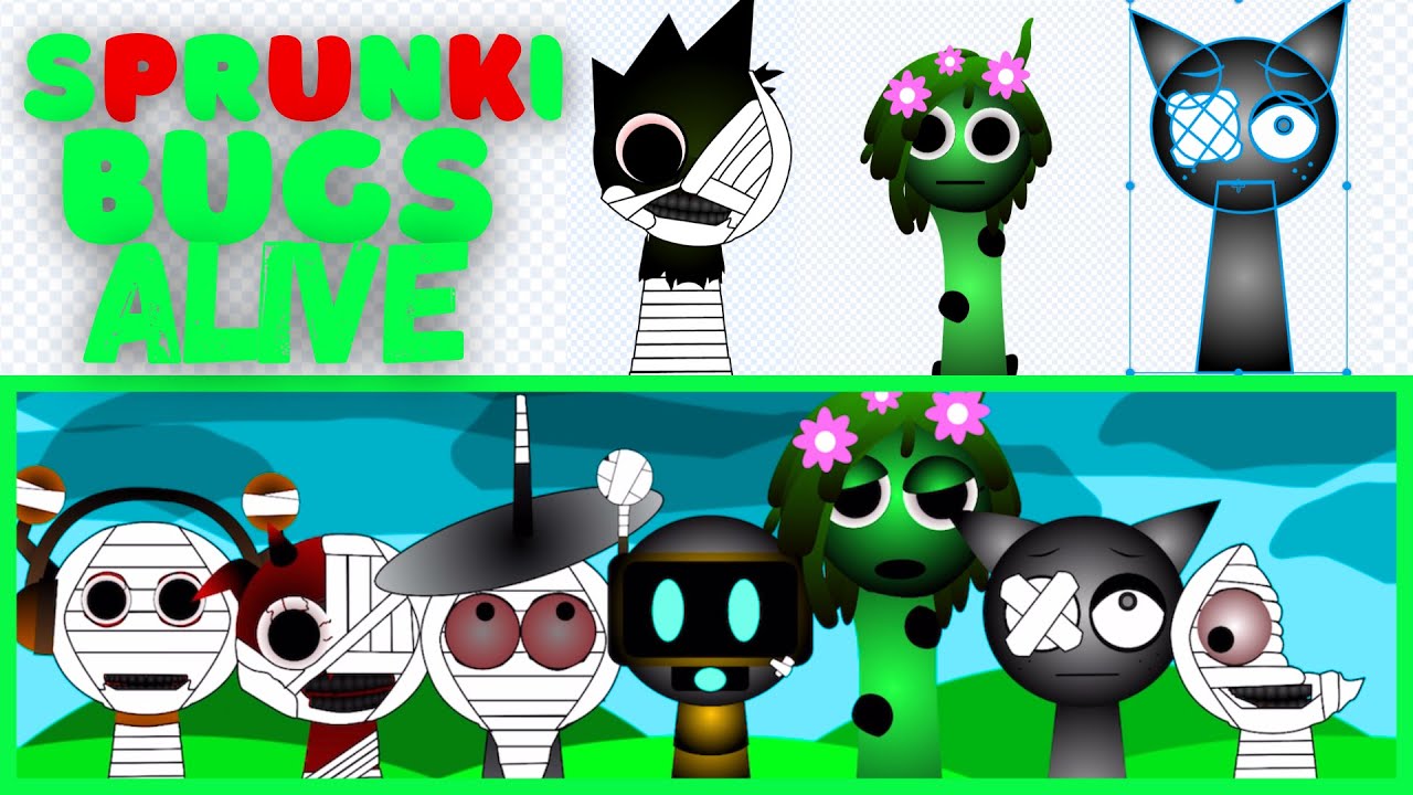 How to make a BUG? Tutorial Sprunki Alive Phase 3 RM (Remastering): Incredibox With Scratch
