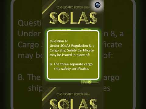 SOLAS CHAPTER 1-4 #solascertificates