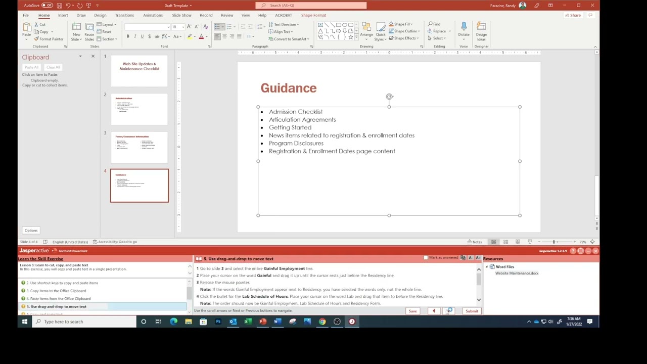 PowerPoint Lesson 3 4