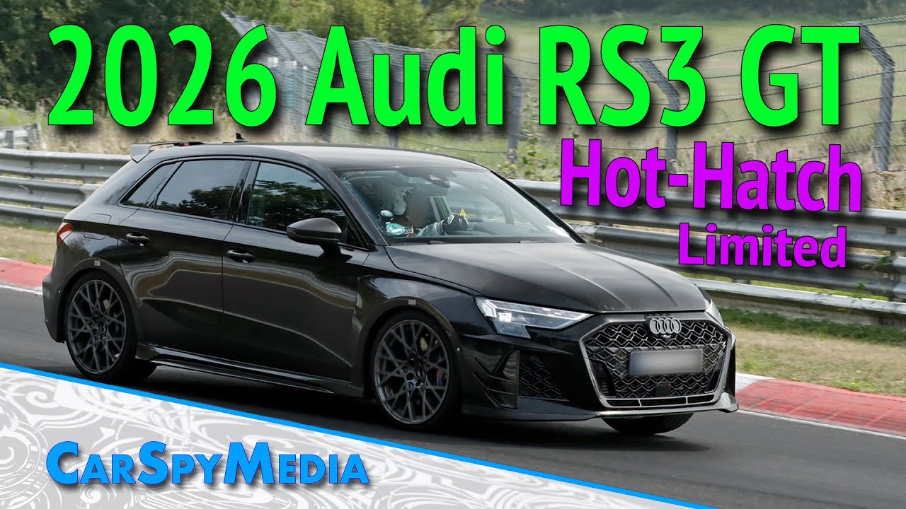 Audi RS3 GT 最終版曝光：五缸引擎壓軸登場、燃油時代最後的鋼砲傳奇！！！ | 癮車報