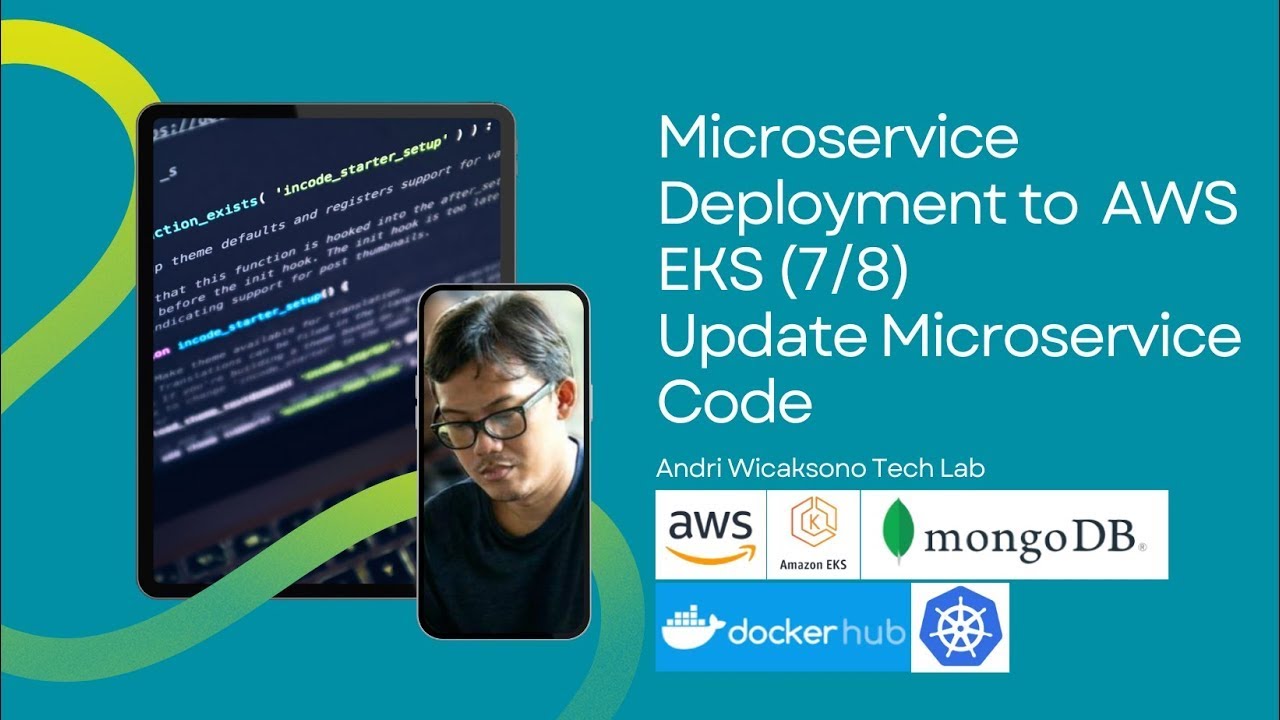 Microservice Deployment to AWS EKS - Update Microservice Code (7/8) (ENG)