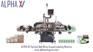 Jual ALPHA XV 1 Side Servo Ecam Labeling Machine With Belt Wrap Around DKI Jakarta - PT. Alpha ...