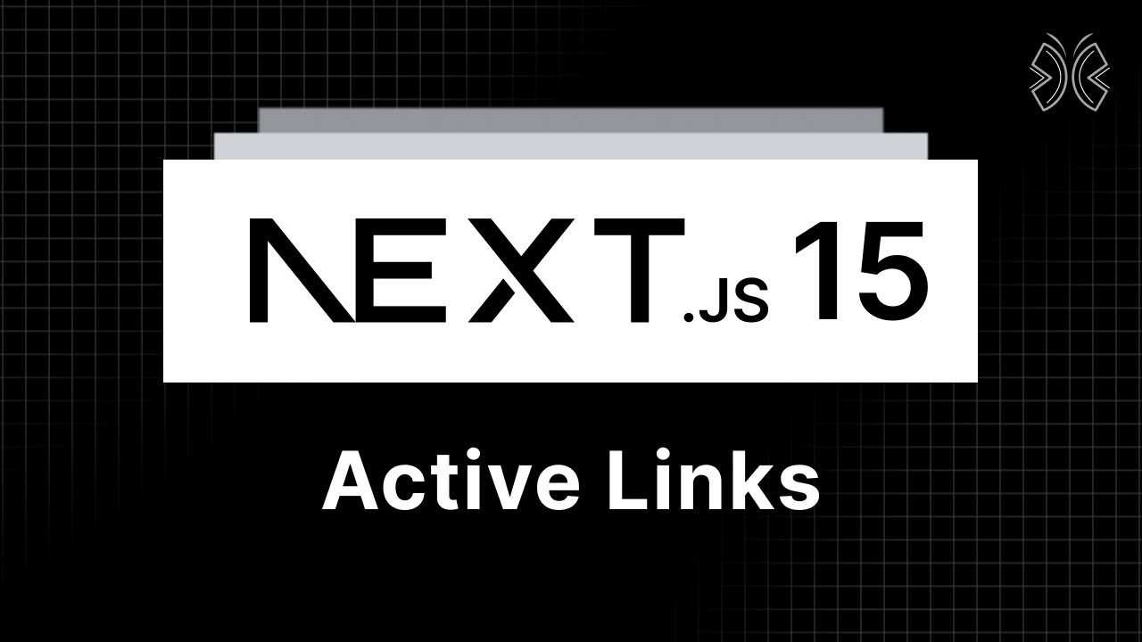 Next.js 15 Tutorial - 20 - Active Links