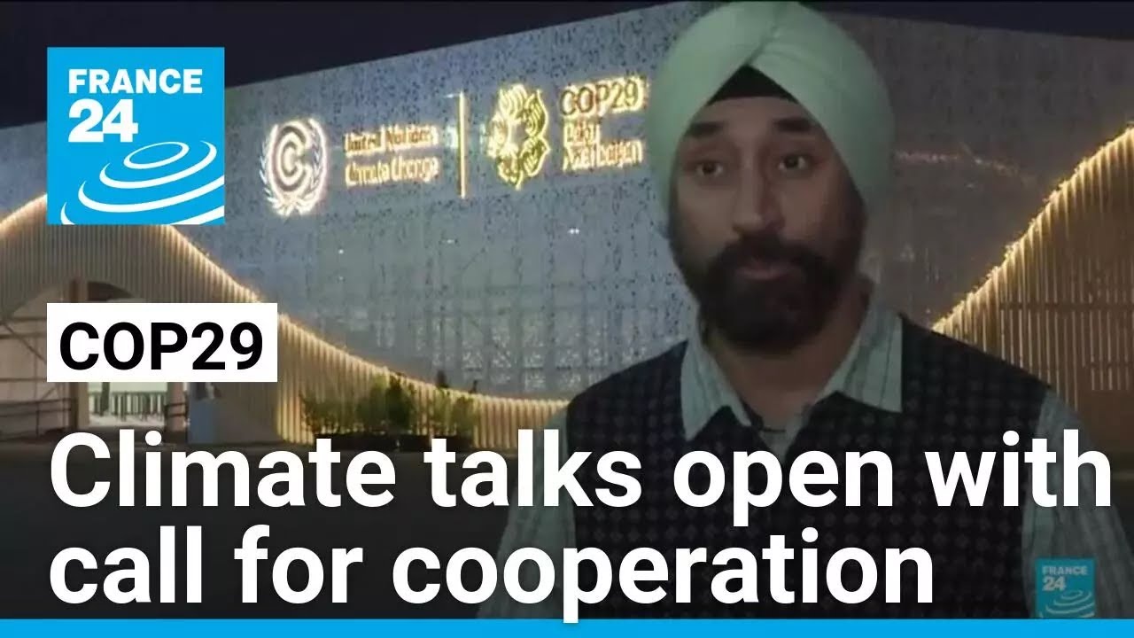 COP29 opens after Trump win with call for cooperation • FRANCE 24 English