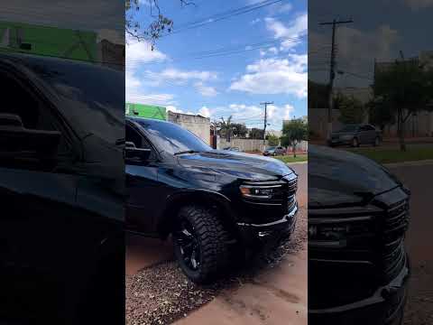Dodge RAM com pneus 35x12.5x22 #shorts