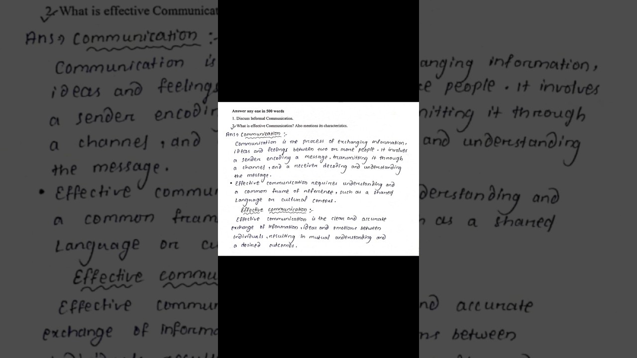 AEC (Ability Enhancement Courses) UG 2nd sem assignment #communication #assignment #semester #shorts
