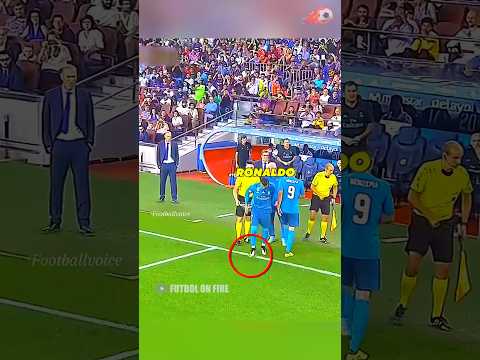 El Ritual de Cristiano Ronaldo antes de cada partido #futbol #cristianoronaldo #cr7 #shorts