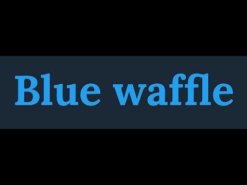 FUNNY URBAN DICTIONARY TERM'S PART 25 BLUE WAFFLE