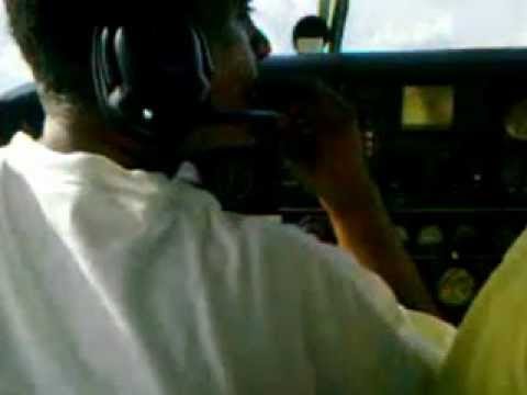 Captain Nasser Alkharji Flying Seneca PA-34-200