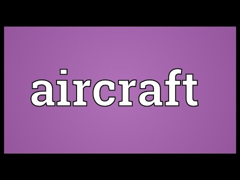 Aircraft Meaning