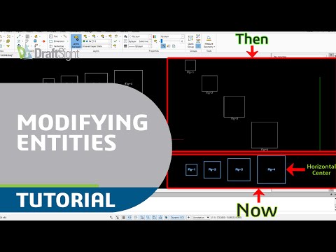 Align Entities to Left/Right or Top/Bottom or Horizontal Center/vertical Center Positions