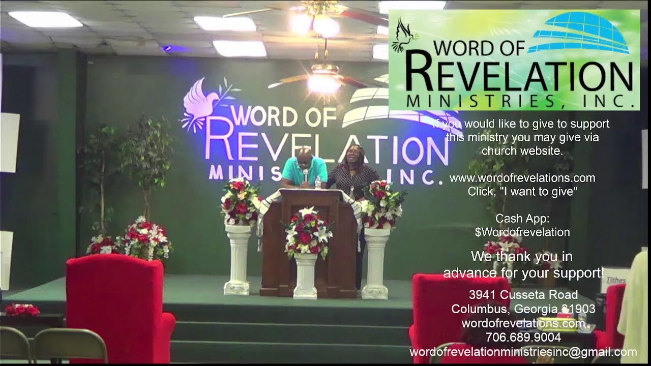 Apostle Terry Jefferson @ Word of Revelation Ministries Inc. 4/12/2026