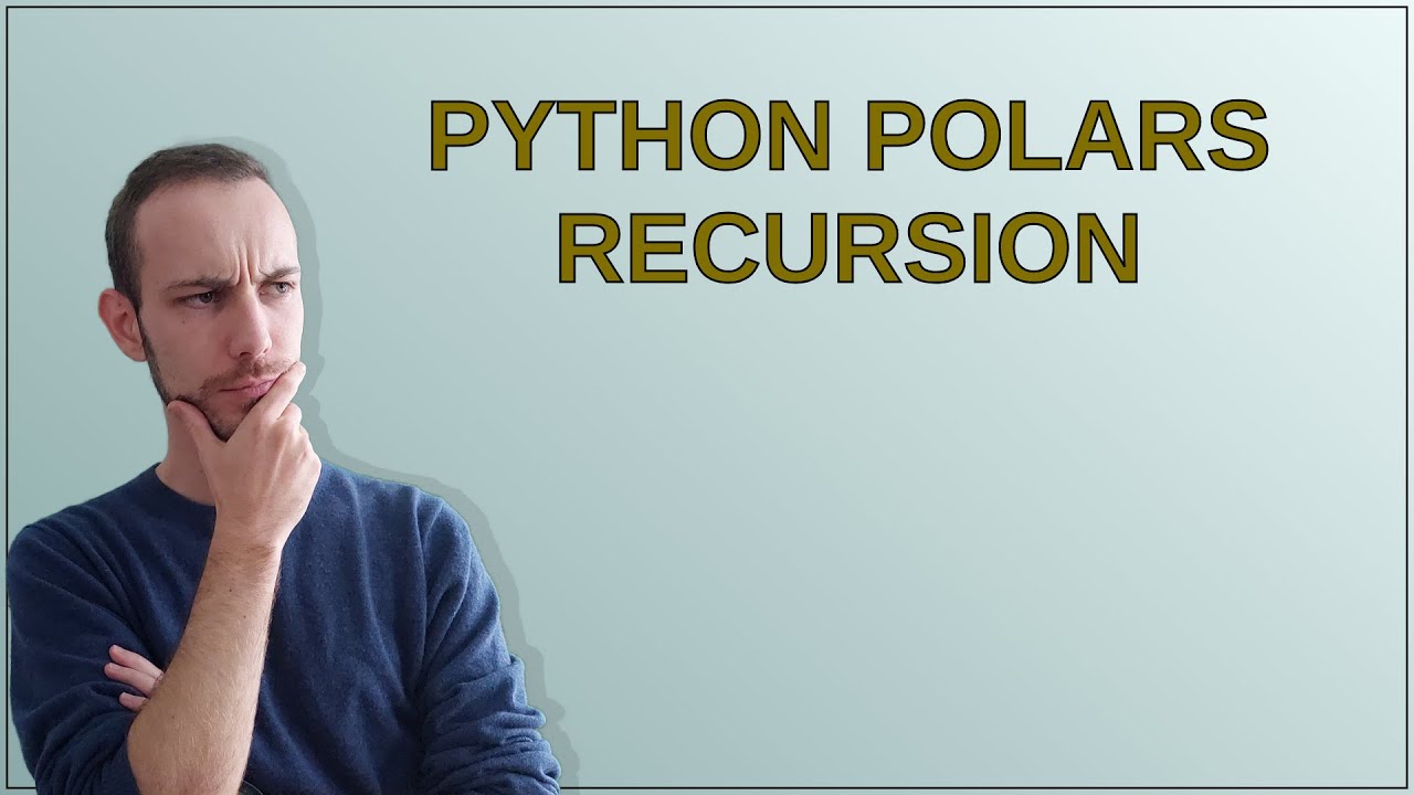 Python Polars recursion