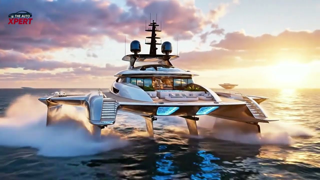 2050 Super Luxury Yacht Concept – The Futuristic Floating Empire You Can’t Miss