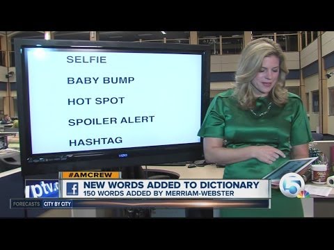 New words added to Merriam-Webster dictionary